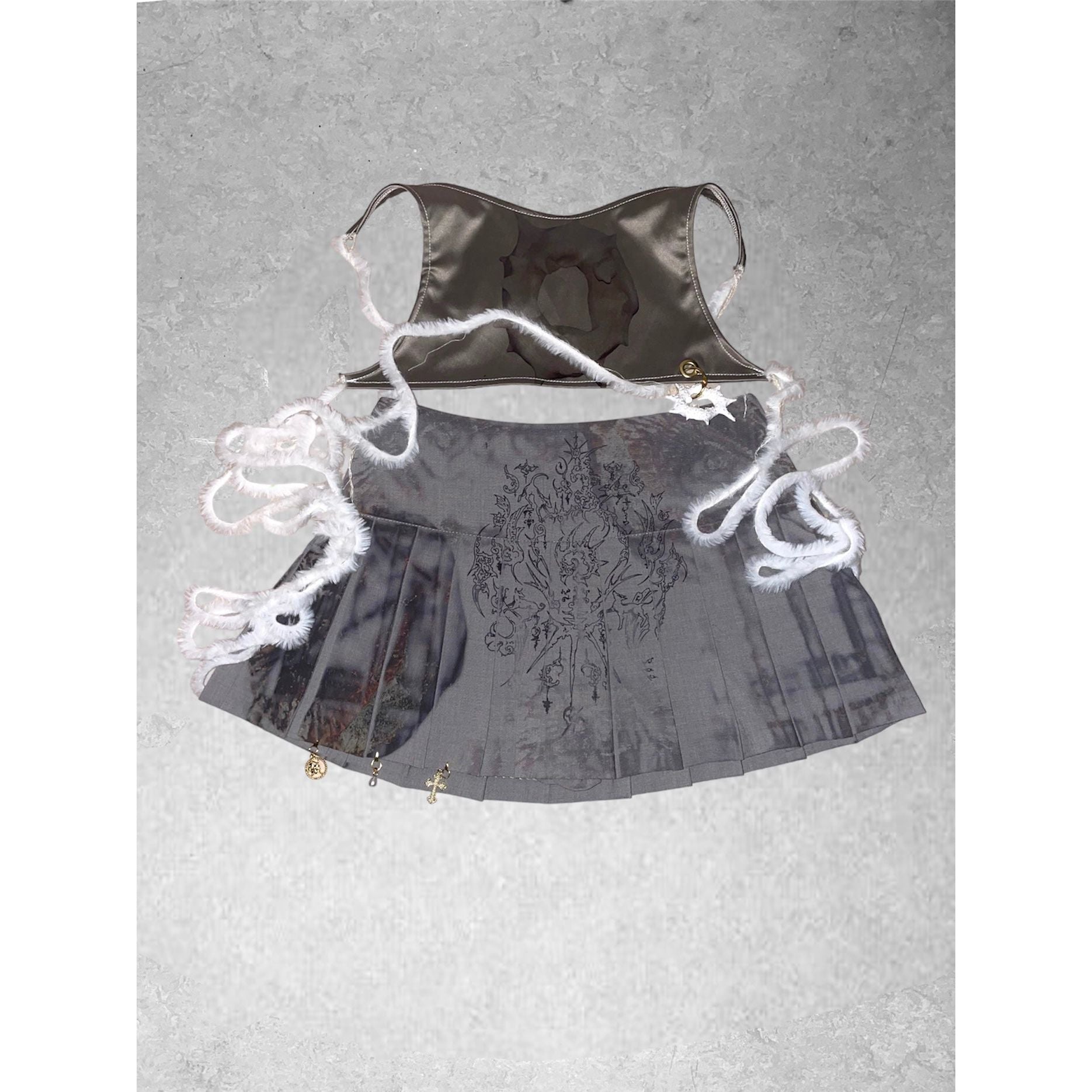 layer stone skirt – snake divine